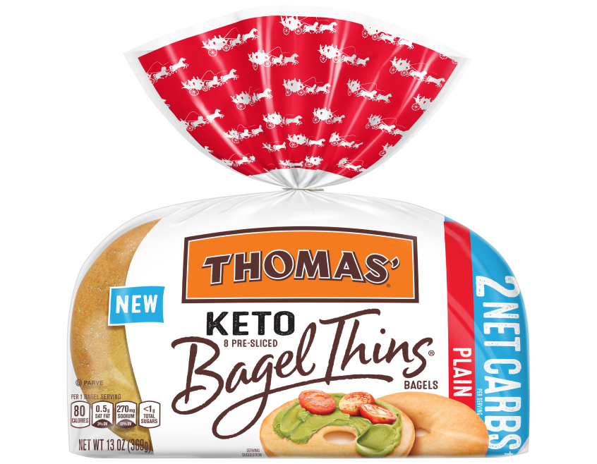 Thomas’ Keto Bagel Thins Bagels